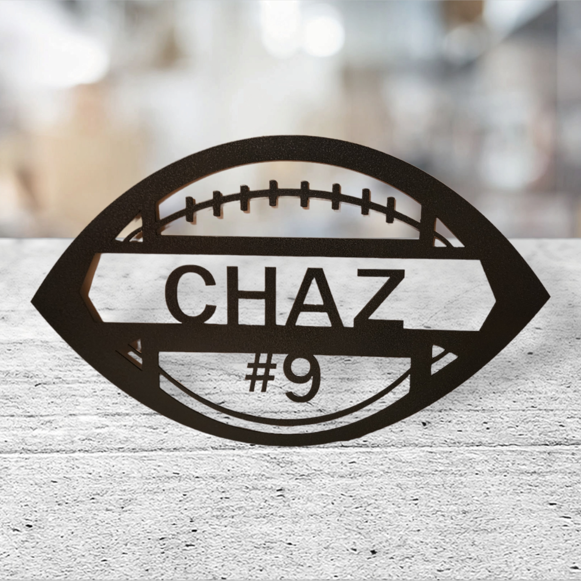 Kids football design – METAL WIZARDS Signs & Designs