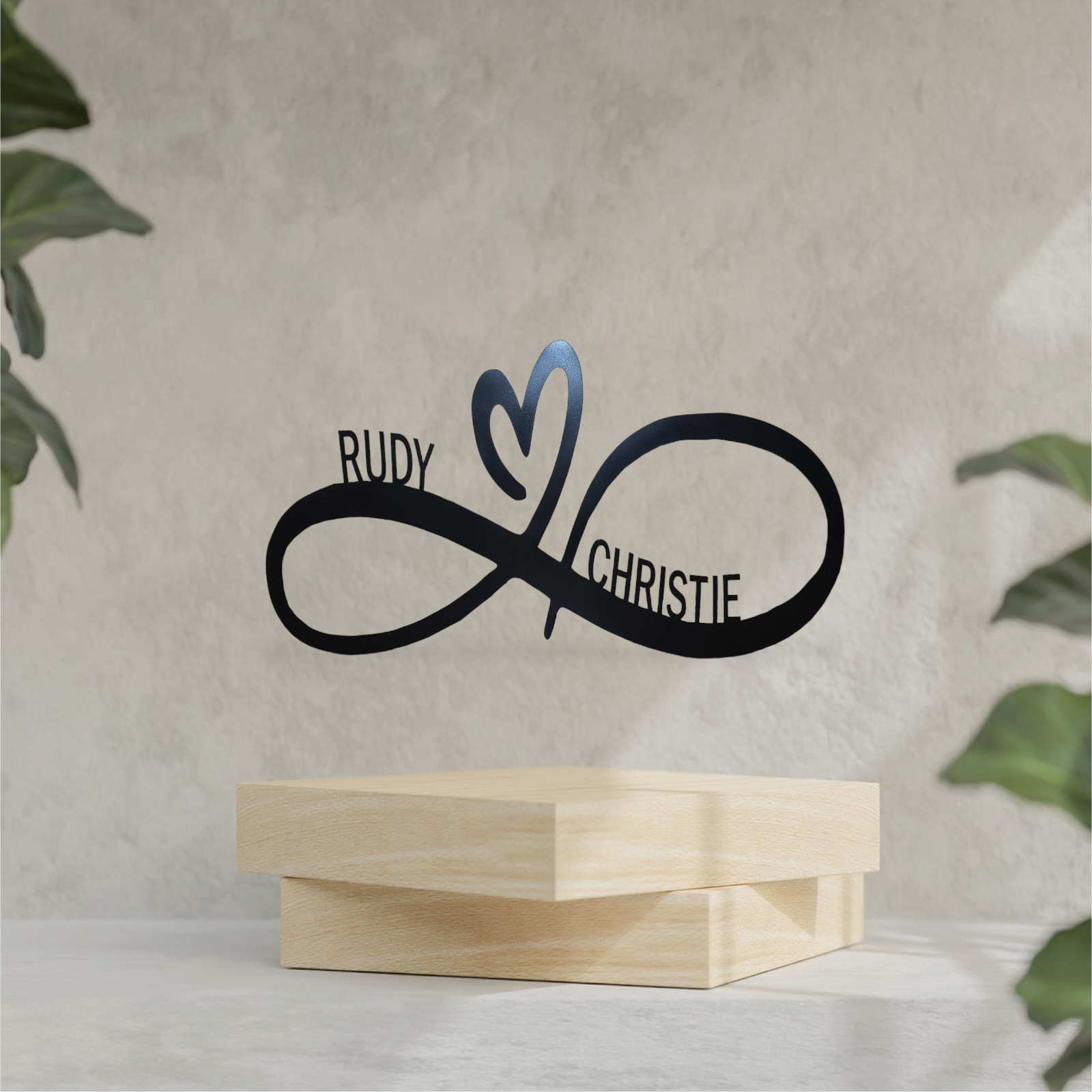Home decor infinite name design #2 – METAL WIZARDS Signs & Designs